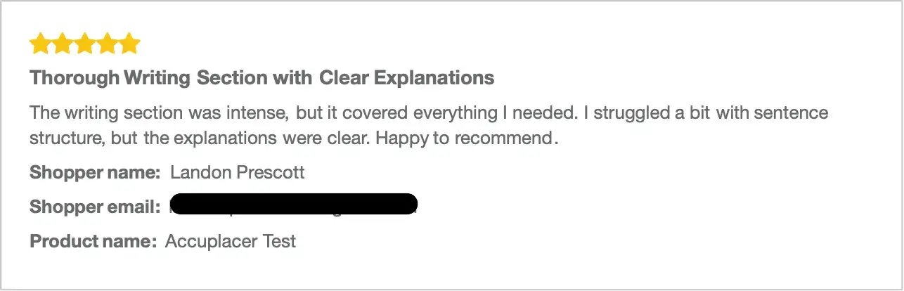 Take Free Accuplacer Writing Practice Test - Updated for 2024