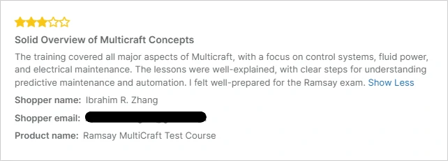 Ramsay Multicraft Practice Test: Prepare with Free Practice Test