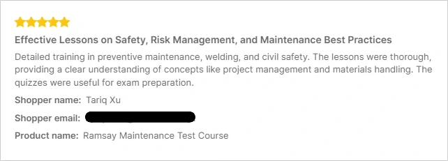 Ramsay Maintenance Practice Test: Updated Practice Test for 2024