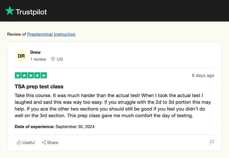 TSA Practice Test - Free Practice for New & Legacy Format in 2024