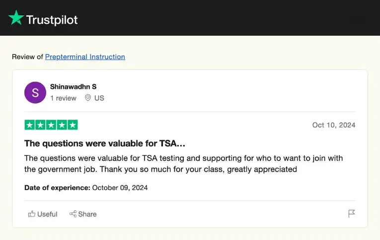 TSA Practice Test - Free Practice for New & Legacy Format in 2024