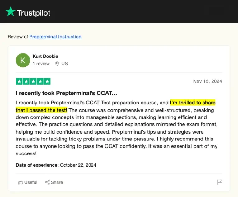 2024 CCAT Practice Test – Free, Realistic & Expert-Approved